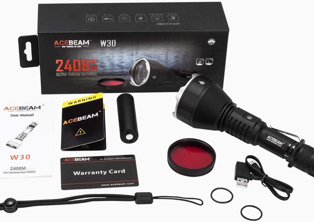 Laserová Baterka ACEBEAM W30 • Vysocansky.sk